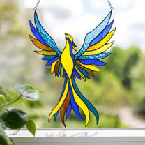 Phoenix Suncatcher – Venus Glass Art