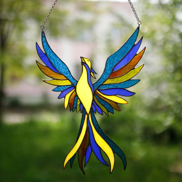 Phoenix Suncatcher – Venus Glass Art